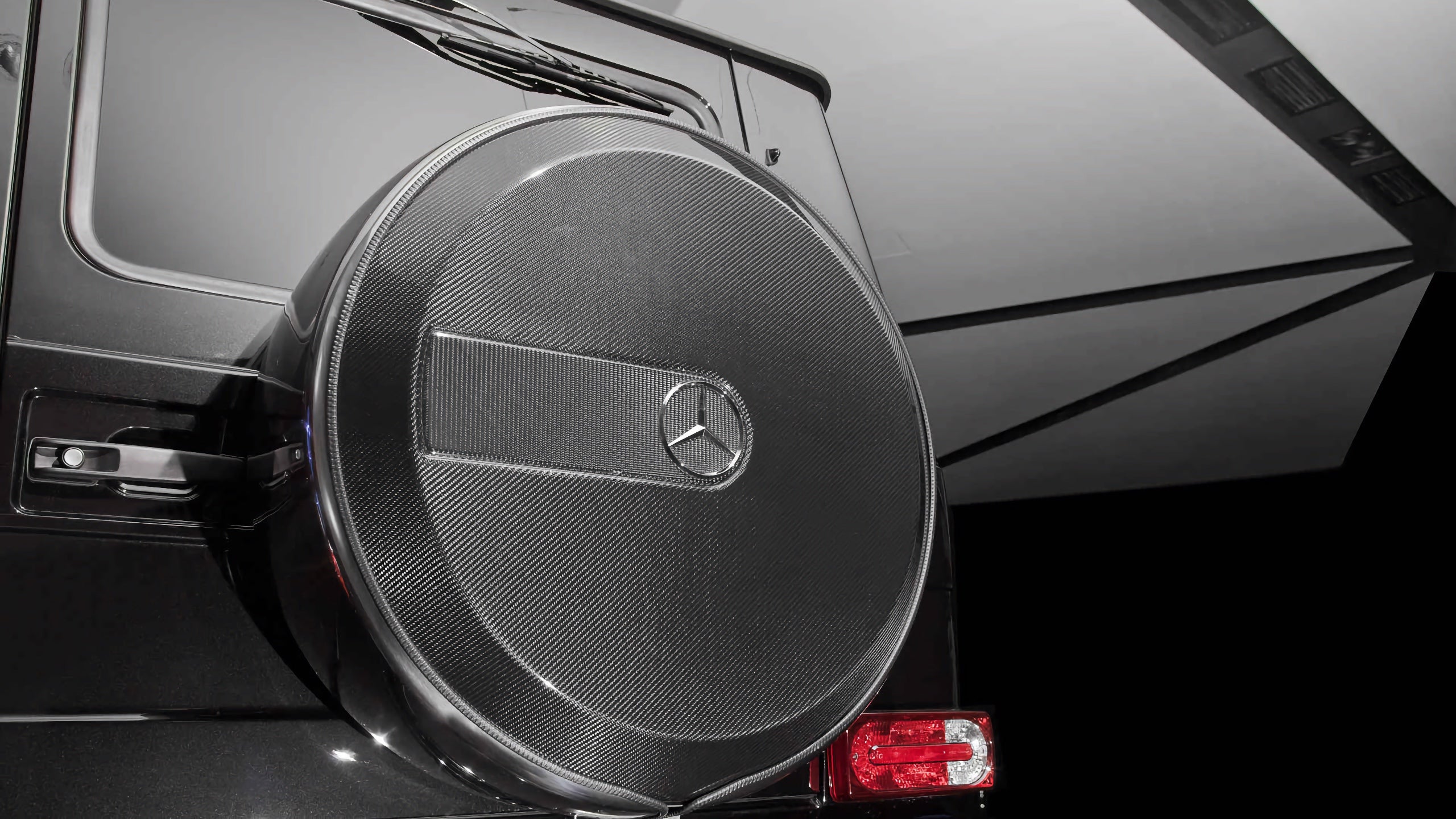 DMC Carbon Fiber Spare Wheel Cover for 2015-2025 Mercedes-Benz G-Class ...